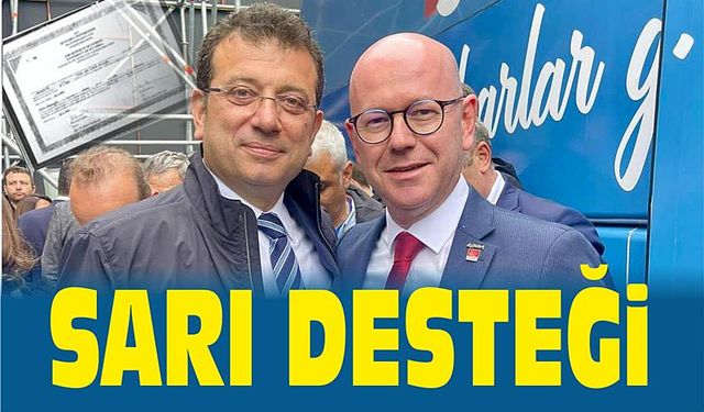 Serkan Sarı'dan İmamoğlu'na diploma desteği